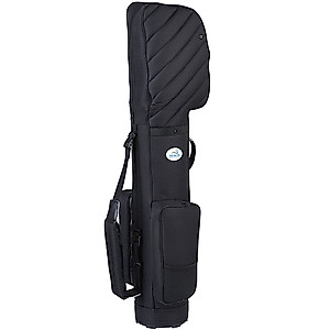 St. Andrews Zippered Cover Golf Travel Bag - Eggplant