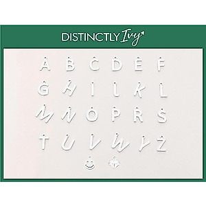 Multicolored Seed Bead Necklace - Personalized Silver Initial, Smiley Face, Heart - Best Friend Sister Girl Teen Gift - DII