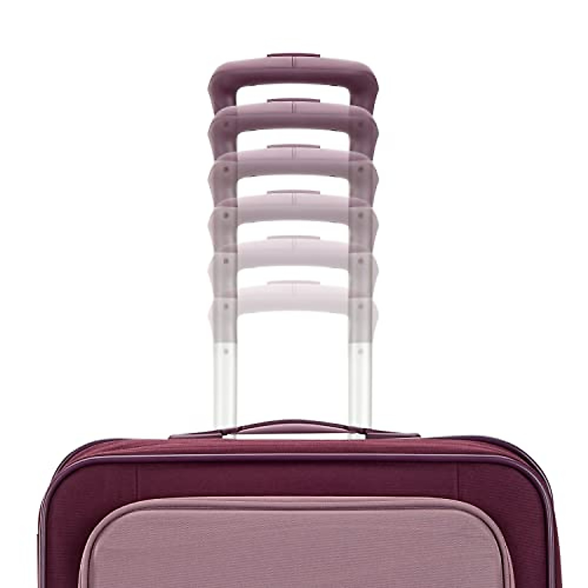 AMERICAN TOURISTER Cascade Softside Expandable Luggage with Spinner Wheels, Fig, 20-Inch