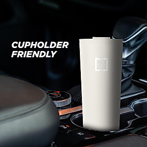 IRON °FLASK Classic Tumbler 2.0-2 Lids (Straw/Flip), Vacuum Insulated Stainless Steel Water Bottle, Double Walled, Drinking cup, Thermo Travel Mug - Cashmere Cream, 24 Oz