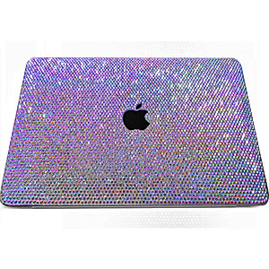 Teazgopx Bling Rhinestone MacBook Air 11 inch Case (Models:A1370 A1465),3D Glitter Sparkle Diamond Case Fashion Luxury Shiny Crystal Hard Shell for Womens Girls