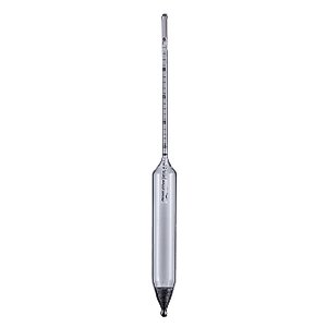 Precision Proof Hydrometer 165/185% X 0.2% IRS Series Q with NIST Traceable Certificate Made in USA