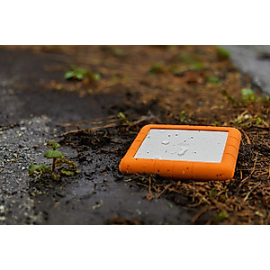 LaCie Rugged Raid Shuttle 8TB External Hard Drive Portable HDD - USB-C USB 3.0 Compatible, Drop Shock Dust Water Resistant, for Mac and PC Computer Desktop Laptop, 1 Mo Adobe CC (STHT8000800)
