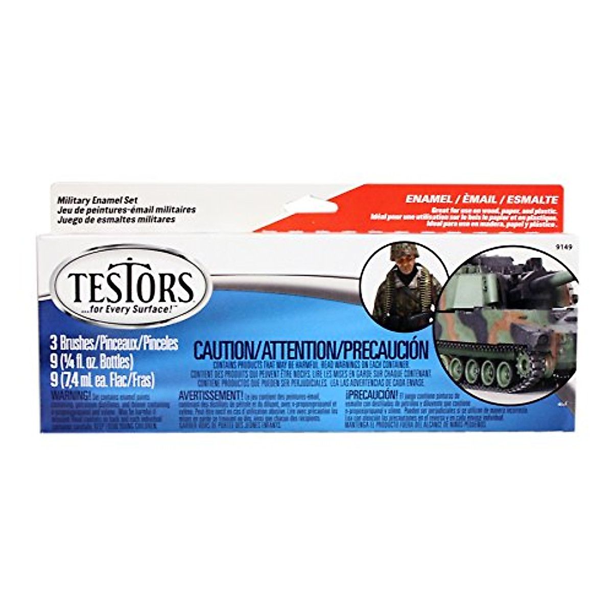Testors Enamel Paint Set