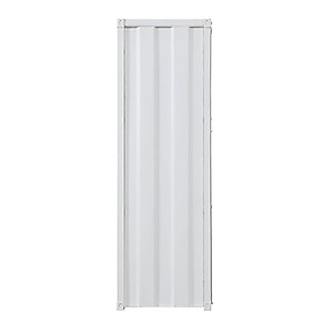 Acme Cargo Wardrobe Metal Armoire with 1 Door in White