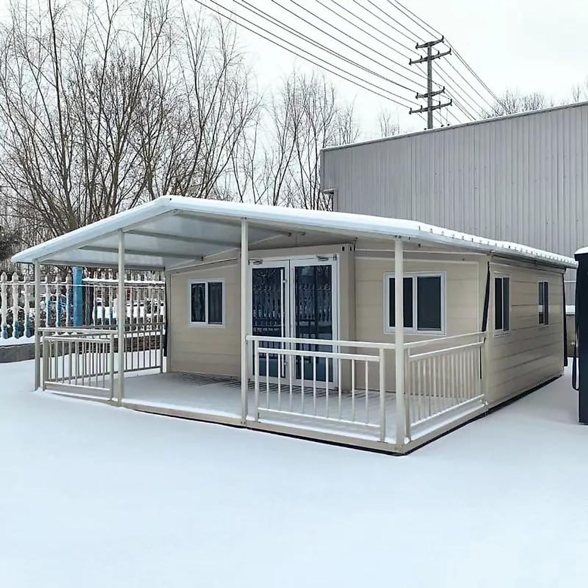 Removable Homes Portable House Luxury Foldable Container Home with 2 3 4 Bedrooms