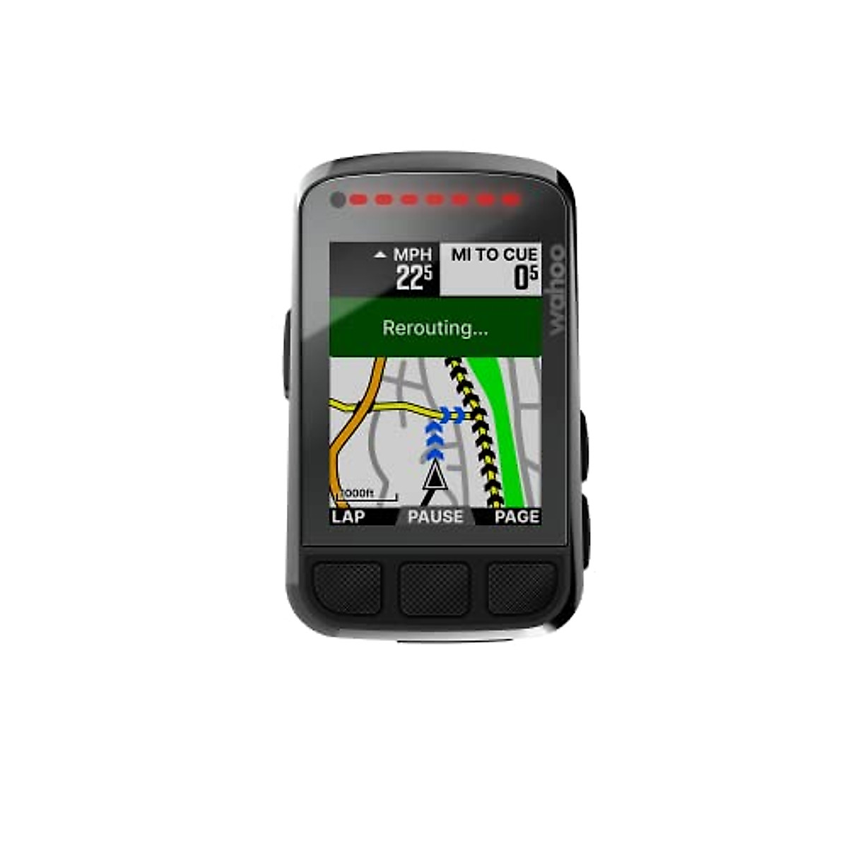 Wahoo ELEMNT Bolt V2 GPS Cycling/Bike Computer, Black