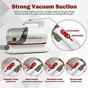 VipCare Pet Grooming Kit & Vacuum Suction - 5in1 Dogs & Cats Grooming Tools & Kits Included Grooming Brush, Cleaning Brush, Cleaning Nozzle, Deshedding Tool and Hair Clipper for Dogs Cats