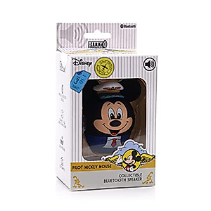 Bitty Boomers Disney Mickey Mouse One: Walt’s Plane - Pilot Mickey Mouse - Mini Bluetooth Speaker