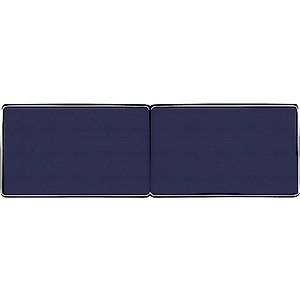 Creative Living Outdoor Bench/Settee/Swing Cushion with Four Patio Decorative Pillows, 59'', Navy