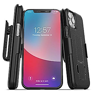 Encased DuraClip Holster for iPhone 12 Pro Case with Belt Clip (iPhone 12 Pro)