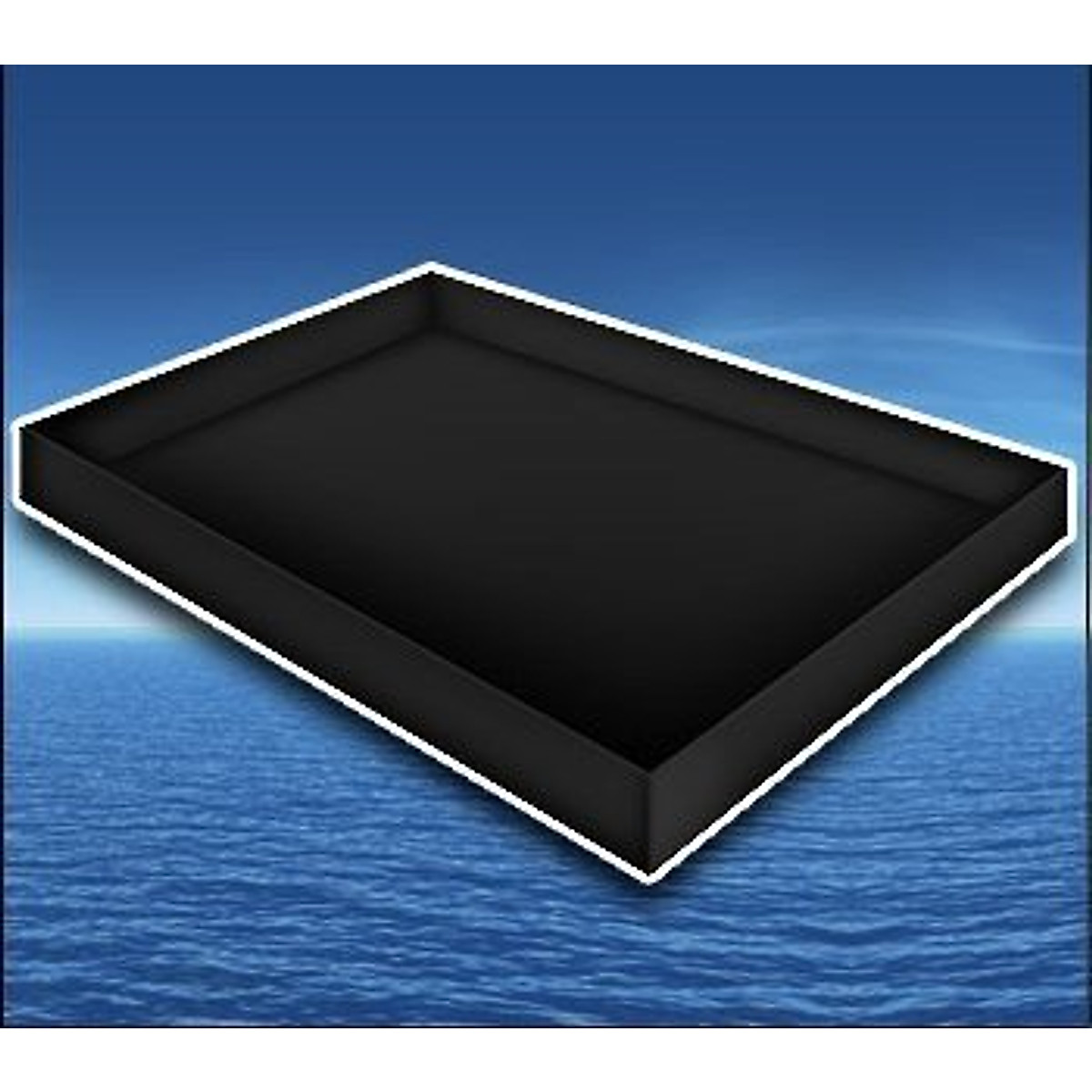 Premium Stand Up Liner Black for Hardside Waterbed Mattress Size: Super Single