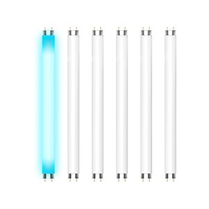 Shootingstar 6 Pack FSL BL T8 F10W Bug Zapper Replacement Bulb for 20W Bug Zapper, 13 Inch 10 Watt Light Bulb Compatible with Aspectek, Liba and Other 20W Mosquito Zapper Lamp