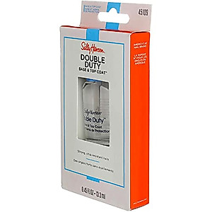 Coty US 7417055 Sally Hansen Double Duty Base & Top Coat44; Clear 2239 - Pack of 2