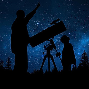 150EQ Telescope, 750mm Telescopes for Adults Astronomy with German Technology Equatorial, Fully- Coated Glass Optics Professional Newtonian Reflector Telescopes for Astronomy Beginners