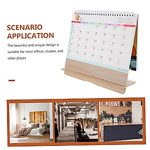 Tofficu Office Decor Calendar Desk Calender Home Supply Decorations Vertical Office Decor