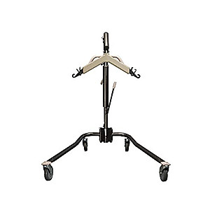 Proactive Medical Protekt Onyx Hydraulic Patient Body Lift - Heavy Duty for Home Use. 450lbs Capactiy with Adjustable Base