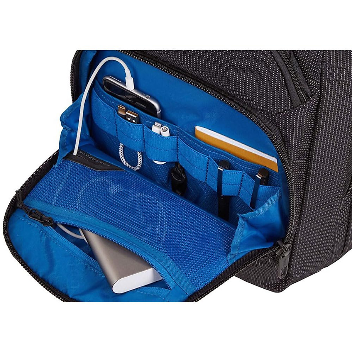 Thule Crossover 2 20l, Black, 12.2 x 7.5 x 16.9 in