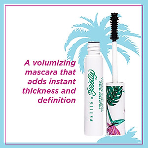 Petite 'n Pretty Fully Feathered Volumizing Mascara - Non-Toxic Makeup for Kids, Tweens and Teens - Adds Instant Thickness and Definition