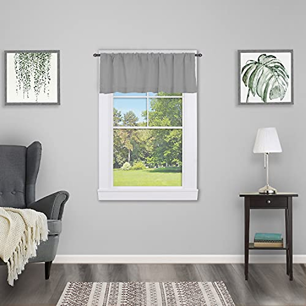 Interior Living 28-48 in. Adjustable Petite Café Curtain Rod, 2-Pack, 7/16 in. Diameter, Bronze