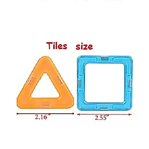 JDBF Magnetic Building Tiles Set for Kids | 30 Pieces Colorful, Durable, & Safe Construction Blocks | STEM Educational Toys for Creative Learning | Perfect for 3+ Years