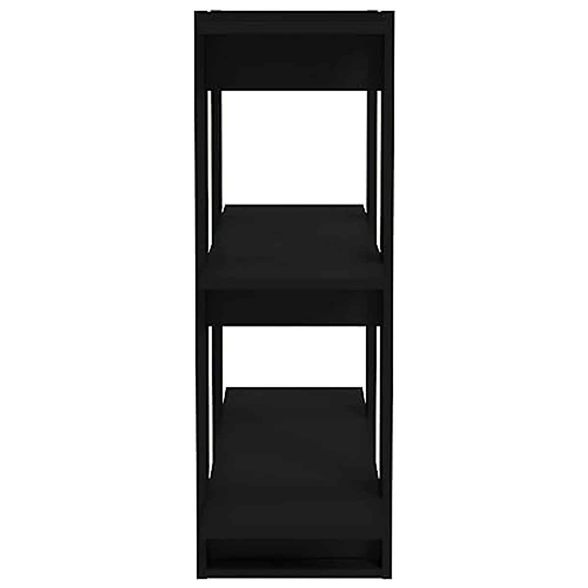 DYRJDJWIDHW Book Cabinet/Room Divider Bookshelf for Bedroom,Shelves,Wood Bookcase,Suitable for Bedroom, Office, Living Room, Study,Black 31.5"x11.8"x34.3"