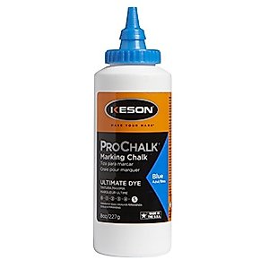 Keson 5BD ProChalk Ultimate Chalk Dye, Blue, 5-Ounce