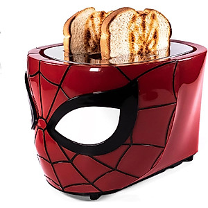 Uncanny Brands Marvel’s Spiderman Halo Toaster – Toasts Spidey’s Mask On Your Bread