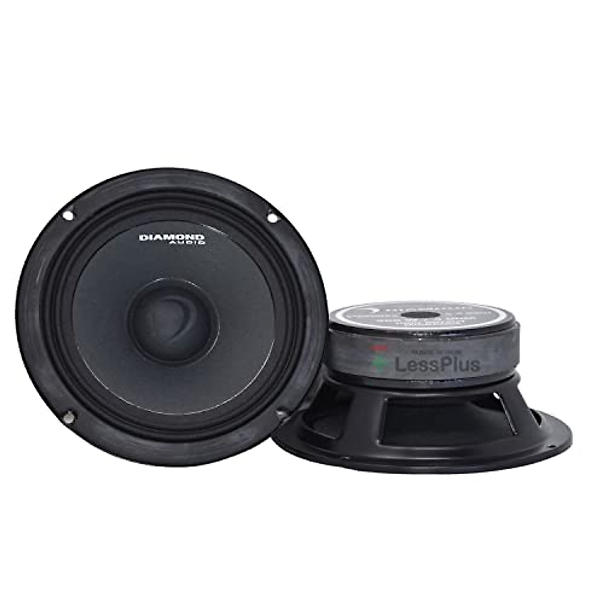 Diamond Audio MSPRO65 High Output 6.5” Pro Motorsports Speakers Pair, 200W RMS Power Handling