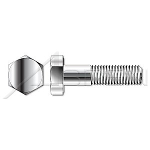 (25 pcs) M16-2.0 X 120mm, DIN 931 / ISO 4014, Metric, Hex Head Cap Screws Bolts, Part Thread, A4 Stainless Steel