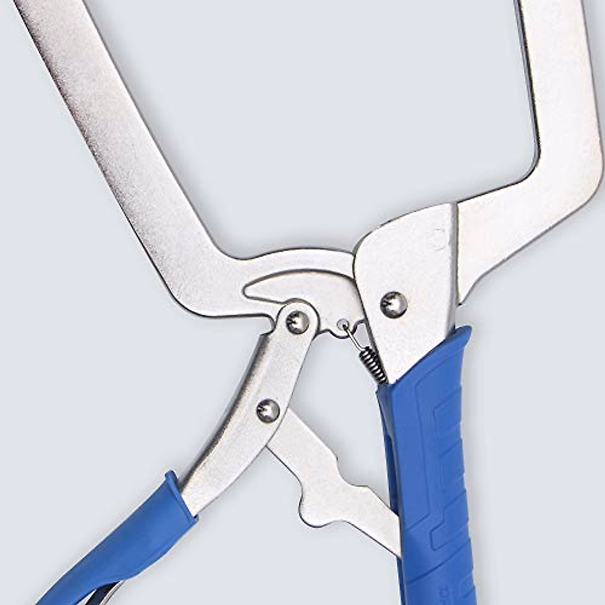 DRAGONITE Heavy Duty C Clamp, Vise Grip Locking Pliers With Swivel Pads, 18 Inch Face Clamp for Woodworking, Welding and Pocket Hole Joinery, 2 Piece