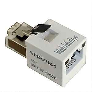 WatchfulEyE WTH-SG/RJ45-S Direct in Line Plug-in Ethernet Surge Protector