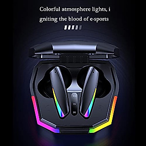 5.2 Wireless Bluetooth Headset Dedicated to Esports, in-Ear Waterproof, Low Latency, Noise Reduction, Binaural Stereo Hd Call,for Sports Running Office and Esports