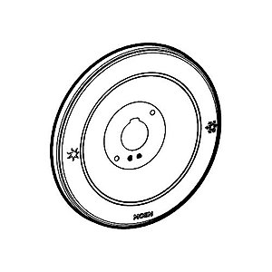 Moen 97577 Monticello Escutcheon for Moentrol Showering valve, Chrome