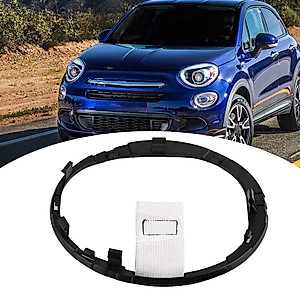 Dweekiy Gaiter Boot Ring,71775051 Car Gear Shift Lever Gearstick Gaiter Boot Ring for 500 500c