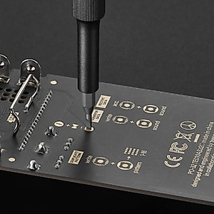 HOTO Cordless Brushless Drill 12V with Precision Screwdriver Set