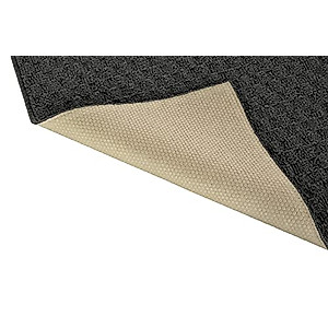 Garland Rug Town Square Rug, 2-Feet by 5-Feet, Cinder Gray