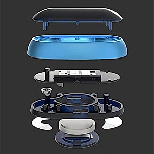 Aquarium Thermometer, Digital Fish Tank Thermometer with Stick-on High Precision Sensor to ±0.18°F, Wireless Thermometer Tank Accessories for Fish Axolotl Turtle Tank and Other Reptiles