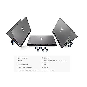 Lenovo Legion 5 Pro Gen 6 AMD Gaming Laptop, 16.0" QHD IPS 165Hz, Ryzen 7 5800H, GeForce RTX 3070 8GB, TGP 140W, Win 10 Home (32GB RAM | 2TB PCIE SSD)