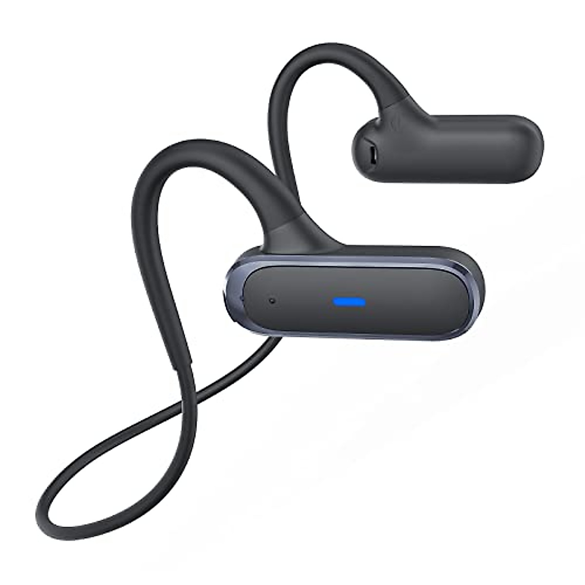 YYK Open Ear Headphones Wireless Air Conduction Bluetooth Earphones 15 Hours Playtime IPX6 Waterproof Lightweight Comfortable Over-Ear Headphone with Mic for Sport Work Study Indoor and Outdoor