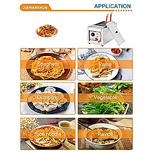 Commercial Pasta Cooker 2 Holes Noodle Cooking Machine 1500W Macaroni Vegetable Dumpling Cooker for Restaurant Hotel 110V