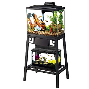 Aqueon Metal Aquarium Stand, 24" L x 12" W x 28.25" H