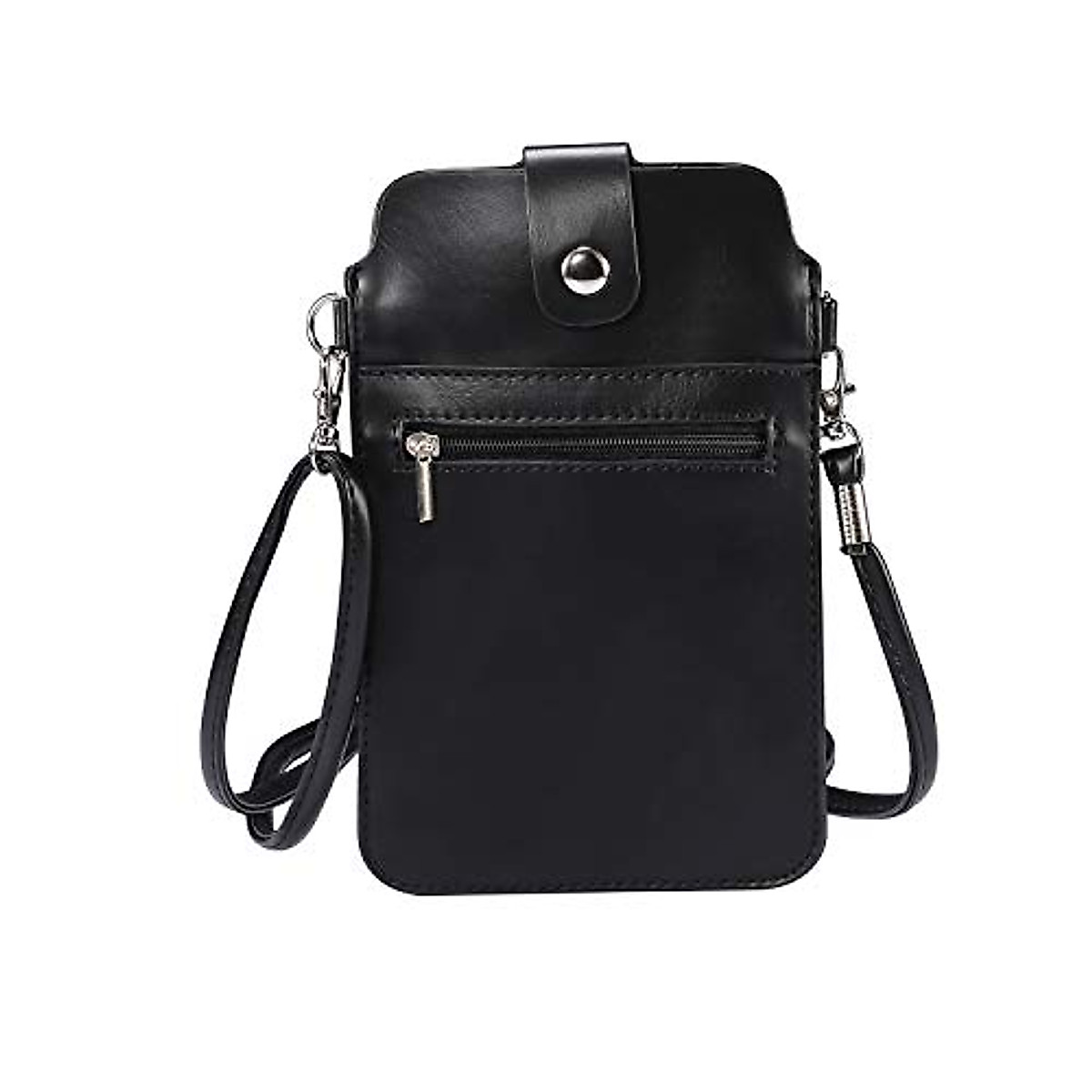 Cellphone Touch Screen Purse for Women, Crossbody Shoulder Pouch for iPhone 14 13 12 11 Pro Max iPhone XR XS Max 8 7 Plus Google Pixel 7 6 Pro 5a 5 4a 5G 4 XL 3a XL OnePlus 11 (Black)