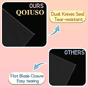 QOIUSO 6PCS Extra Large Cellophane Bags, 35x45 Inch Cellophane Wrap for Gift Baskets Clear Cellophane Gift Bags 2.8 Mil Thick