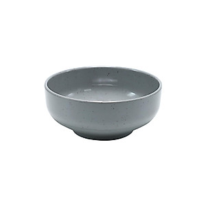 12 Pcs Melamine Dinnerware Sets, Plates and Bowls Sets, Dishes Set for 4, Melamine Plates, Outdoor Dinnerware Set, Lightweight, Unbreakable, Dishwasher Safe,BPA Free (Grey）