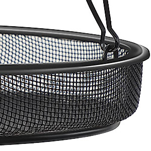 Gtongoko Hanging Bird Feeder Tray, Metal Mesh Platform Feeders for Birds, Outdoor Garden Decoration for Attracting Birds