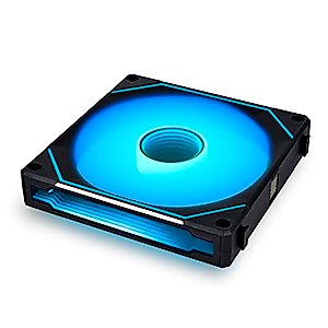 Lian Li UNI Fan SL-INF 140 RGB Infinity Mirror ARGB Fan 140mm Black 1-Pack