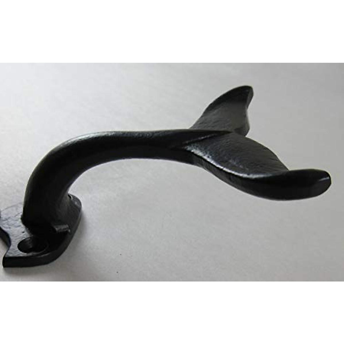 UD Cast Iron Whale Tail Hook Nautical Decor