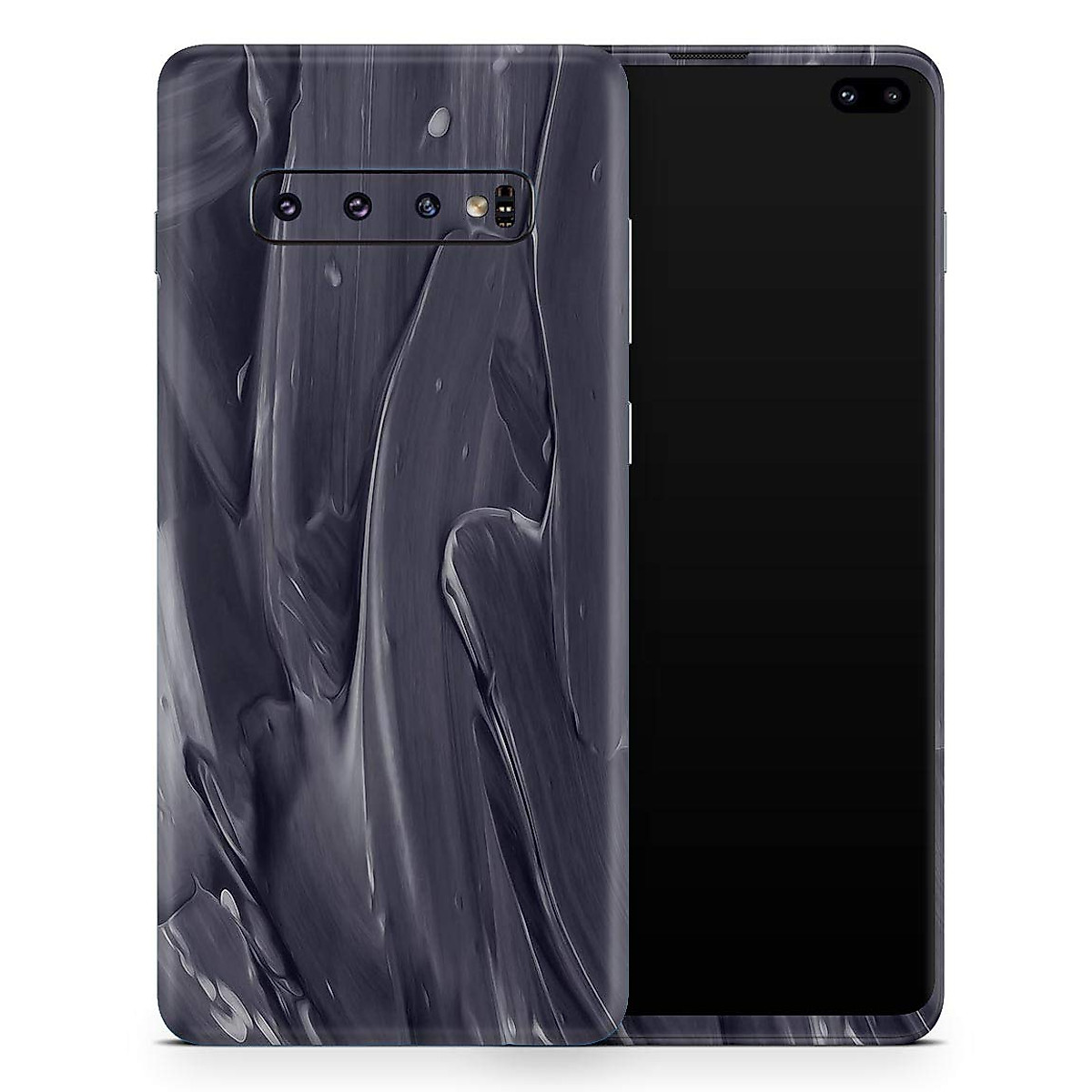 DesignSkinz Liquid Abstract Paint Remix V38 Protective Vinyl Decal Wrap Skin Cover Compatible with The Samsung Galaxy S20 (Screen Trim & Back Glass Skin)