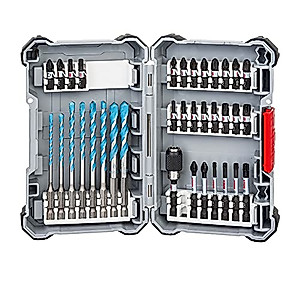 Bosch Professional 8-piece Impact Control HSS Twist Drill Bit Set (Pick and Click, HEX-9, Accessories for Impact Drivers)